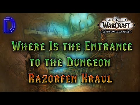 The Razorfen Kraul Dungeon Location - WoW - YouTube
