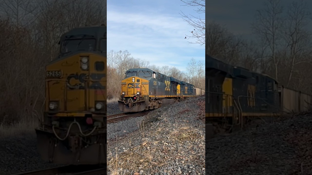CSX 5265 leads N72 with a nice Gen 1 K5HL, and a decently fresh CM44 ...