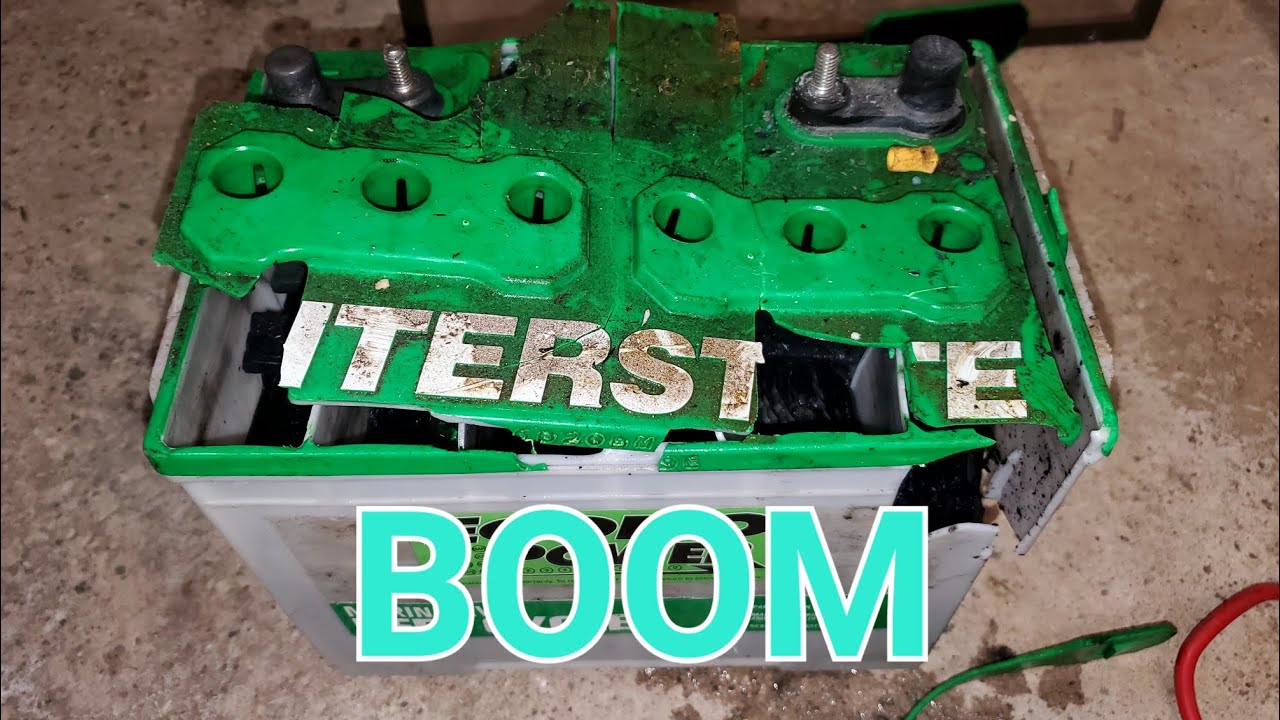 Solar battery EXPLODED!!, working on trailer rails, shoveling snow with ...