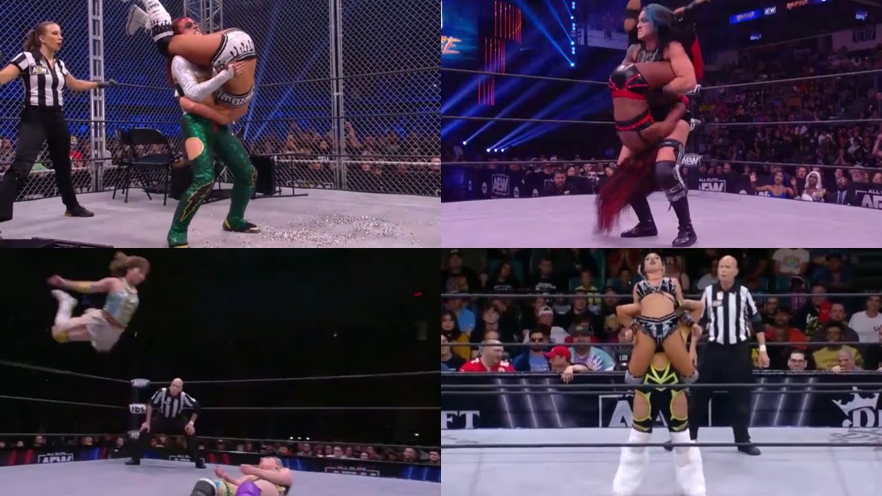 AEW Women’s Finishing Moves compilation ( Part 2 ) - YouTube