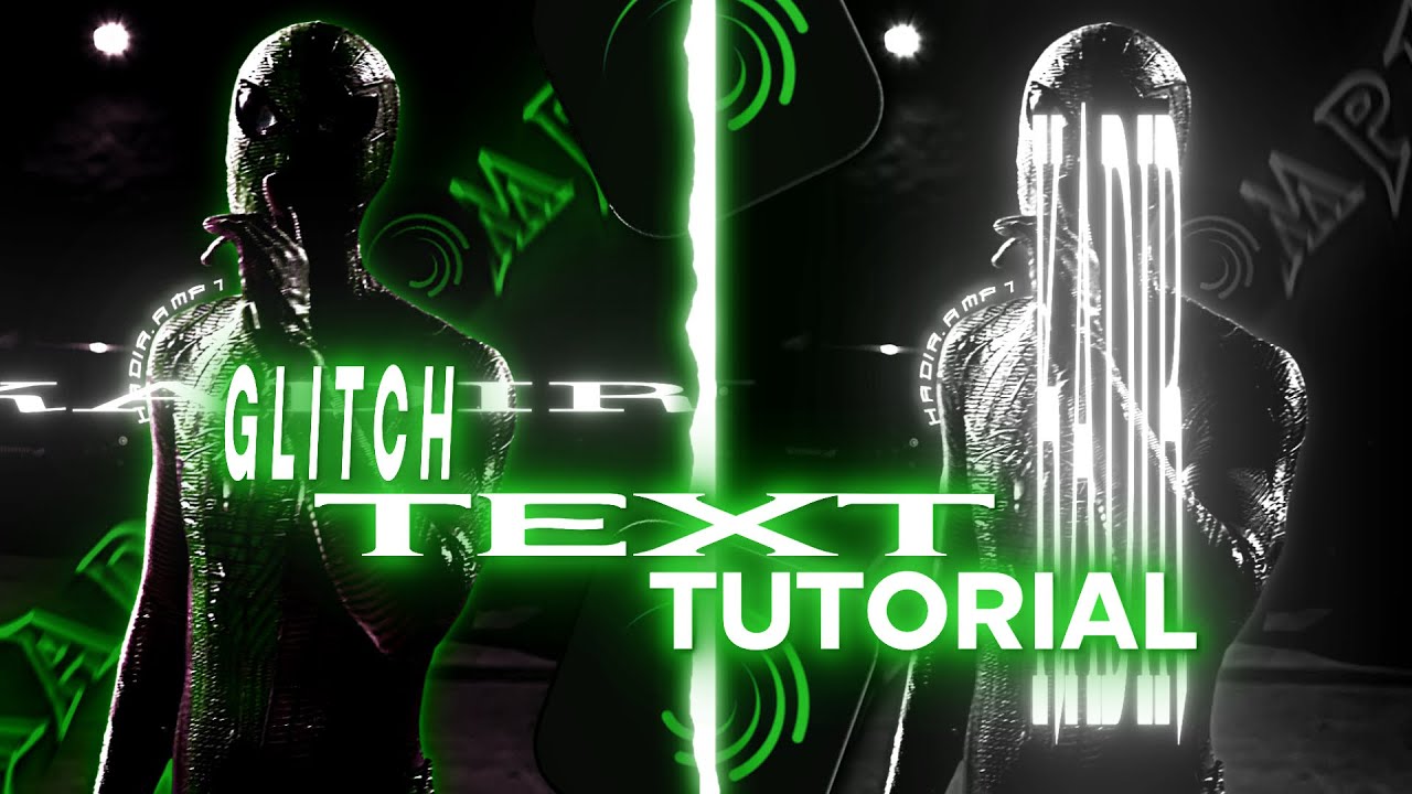 Glitch Text TUTORIAL | Alight Motion TUTORIAL (+Preset) - YouTube