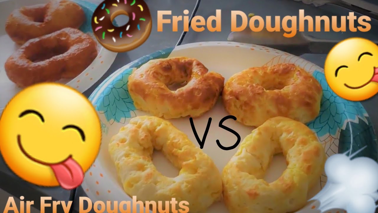 Cooking With Autism || Making Air Fried And Deep Fried Donuts From ...