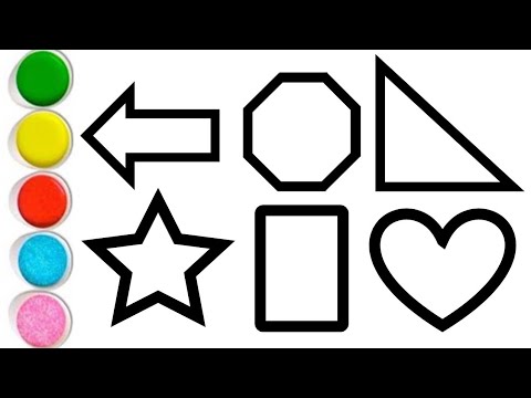 Colorful Adventures: Exploring Colors and 2D Shapes for Kids #5 - YouTube
