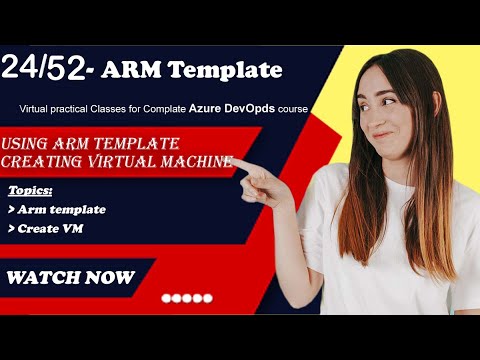 ARM Template | How to create VM using ARM template | ARM template se ...