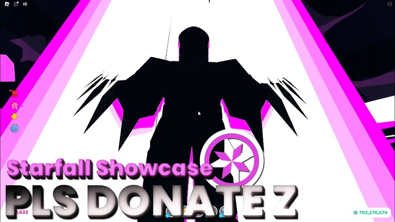 PLS DONATE Z 💰 Starfall Showcase - YouTube