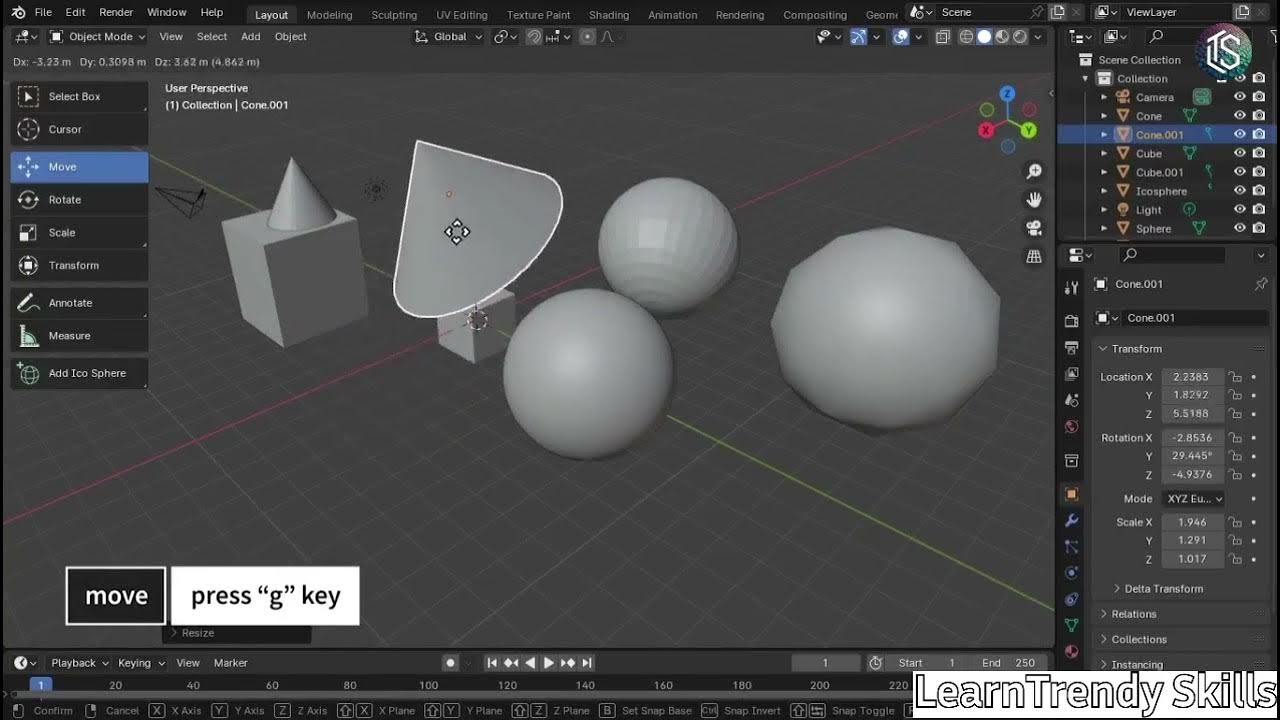 🧱 Create Your First Objects in Blender 4.0 | Beginner’s Guide 🚀 - YouTube