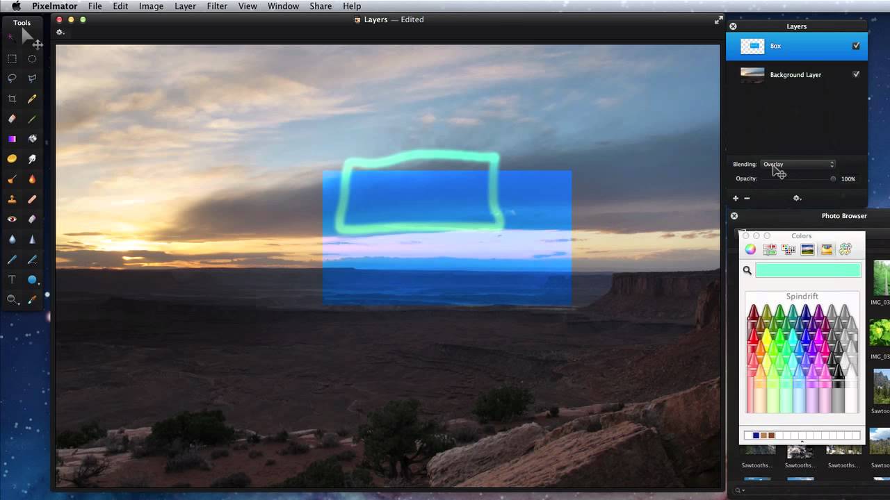 Pixelmator Tutorial - Layers introduction lesson - YouTube