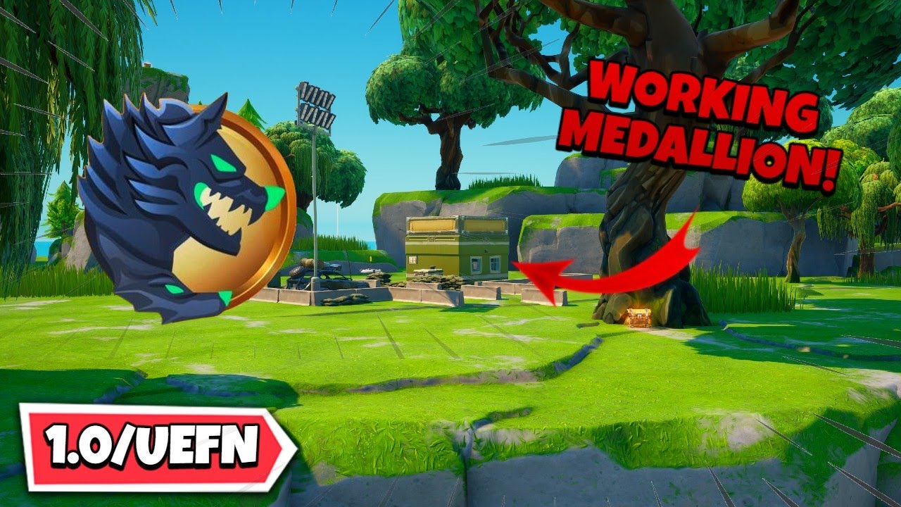 How to Make Cerberus' Medallion in Fortnite Creative!(1.0/UEFN) - YouTube