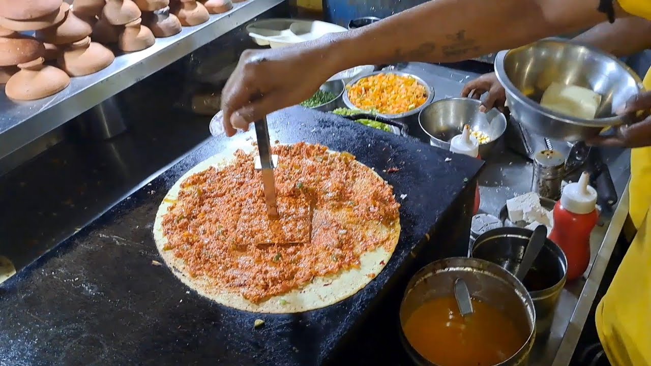 Lucknow nawabi dosa recipe | Lucknow street food - YouTube