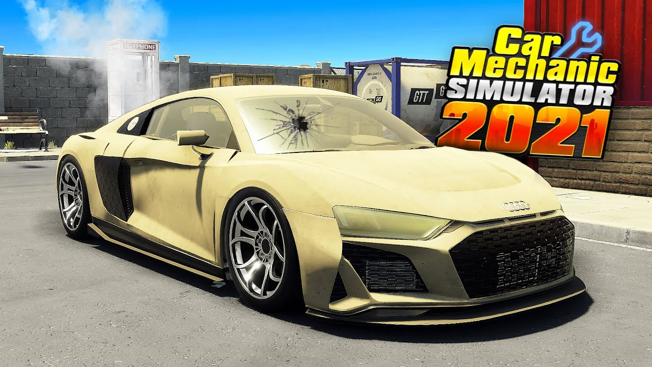 1100HP Audi R8 Restoration - Car Mechanic Simulator 2021 - YouTube