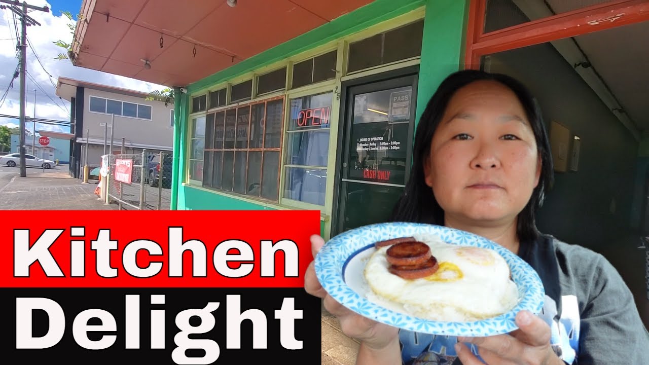 CHEAP EATS! | Kitchen Delight Wahiawa, Hawaii | Shock N Awe Breakfast ...