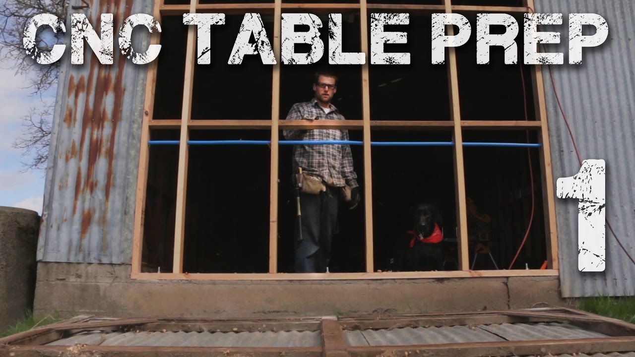 Preparing the Barn for a CNC Plasma Cutting Table - pt. 1 - YouTube
