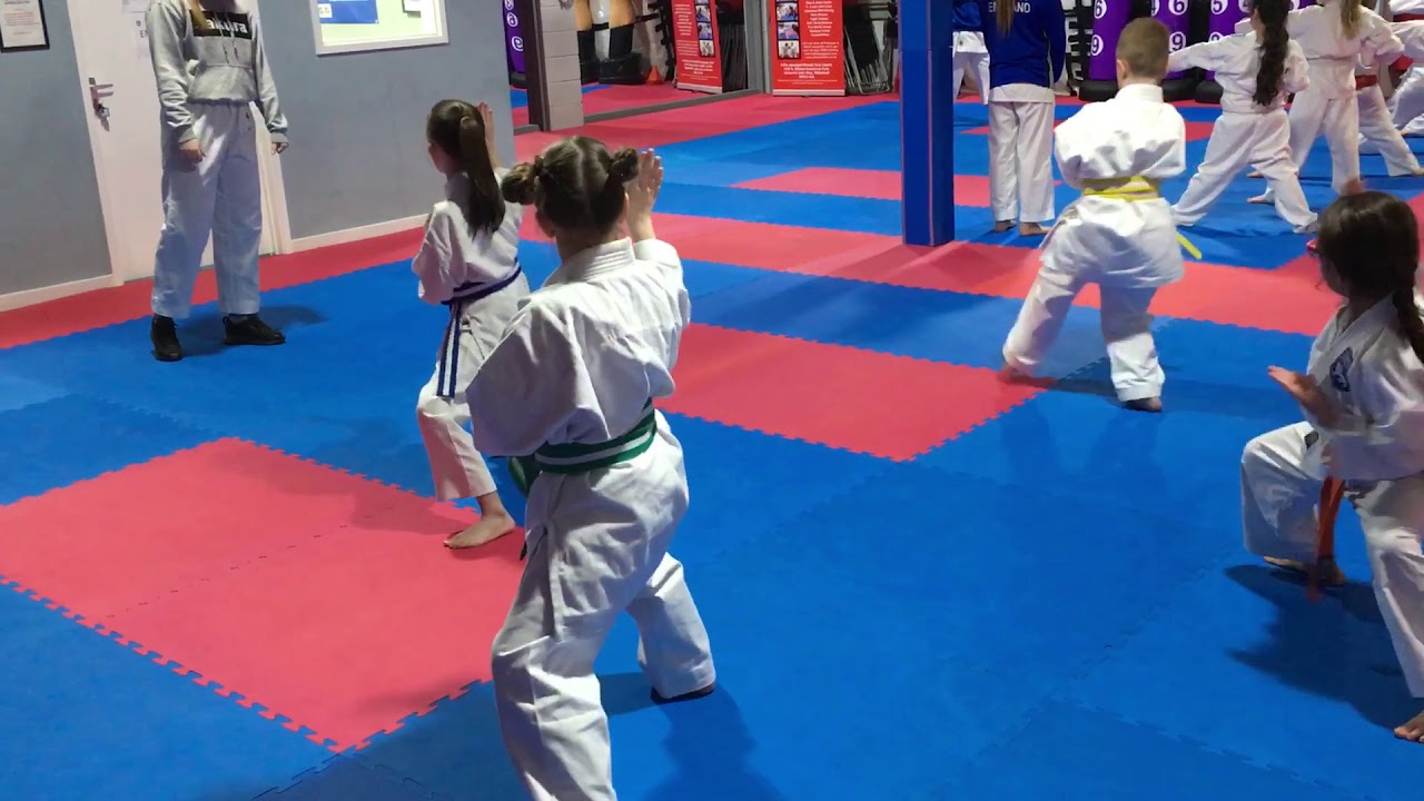 Pinan Shodan junior Kata - YouTube