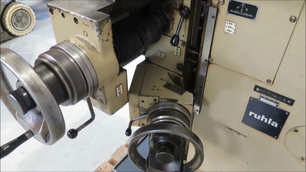 RUHLA VRB 2241 Tool Milling Machine - YouTube