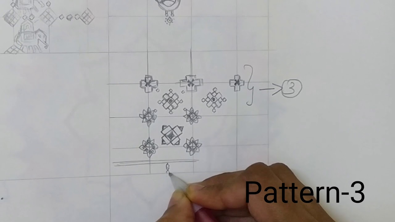 (part-2) how to illustrate patola patterns continues from part-1 ...