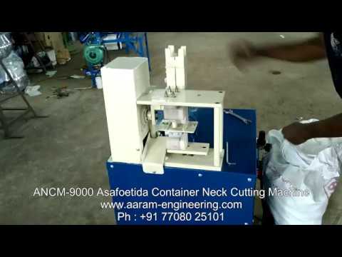 ANCM 9000 Plastic Bottle Blow Mould Containers Neck Cutting Trimming ...
