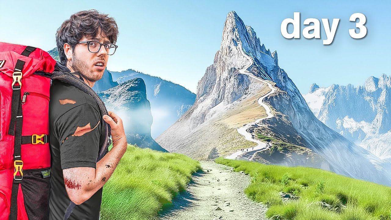 I Tried Backpacking As A Complete Beginner - YouTube