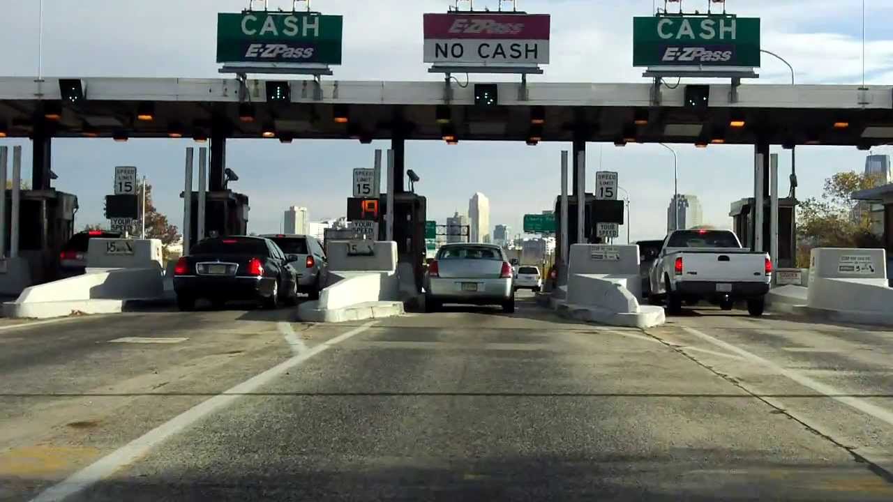 New Jersey Turnpike (Exit 14B) outbound - YouTube