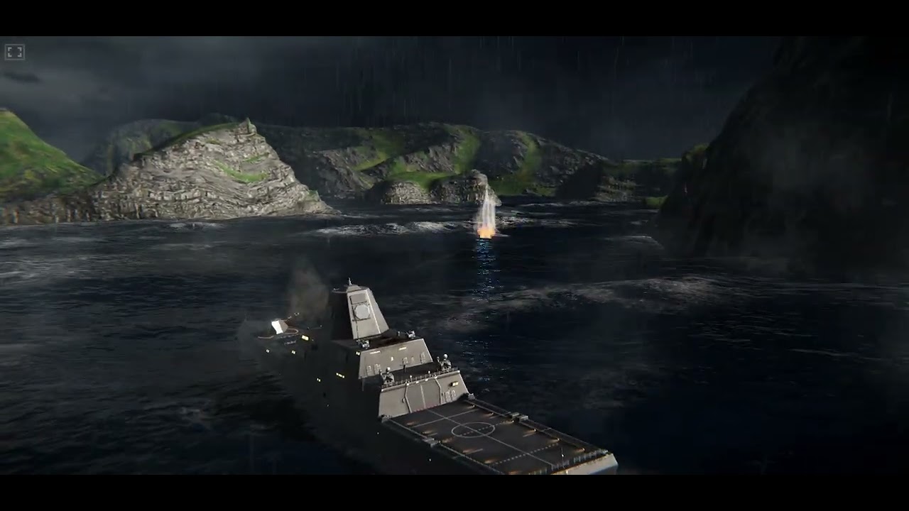 Modern Warships : Cn Type 058 Railgun test - YouTube