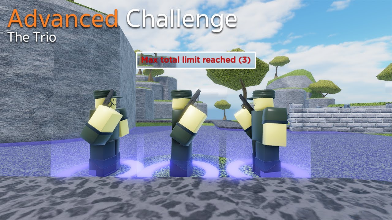 "The Trio" Advanced Challenge Tutorial | Tower Blitz - YouTube