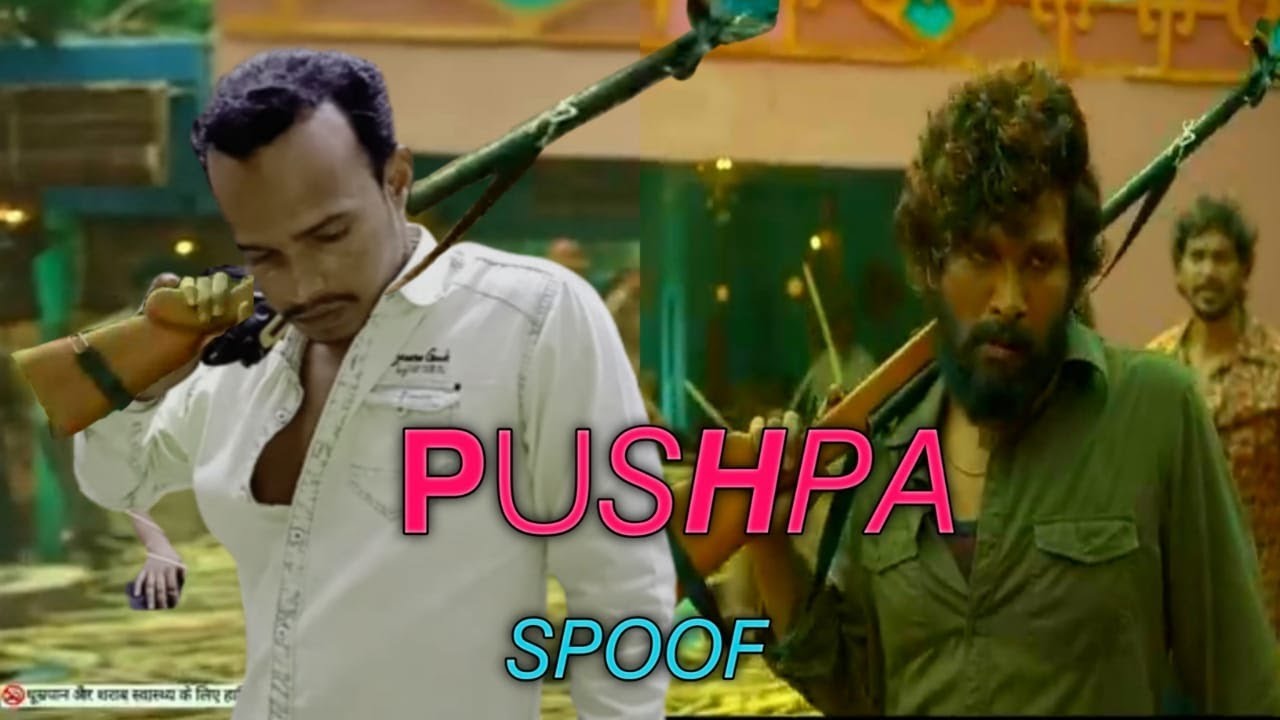 Pushpa movie best scene |Pushpa movie best scene spoof | Pushpa movie ...