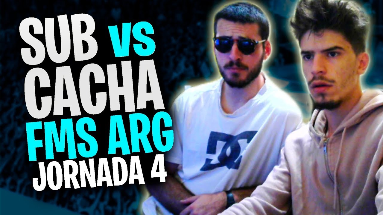 CACHA vs SUB - FMS ARGENTINA Jornada 4 🔥 Reacciones EN DIRECTO 🔥 - YouTube