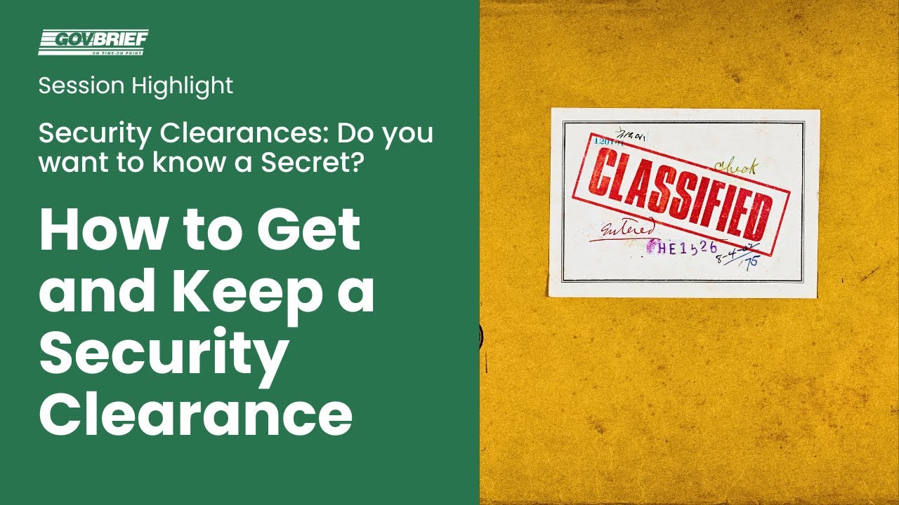 Security Clearance Colours