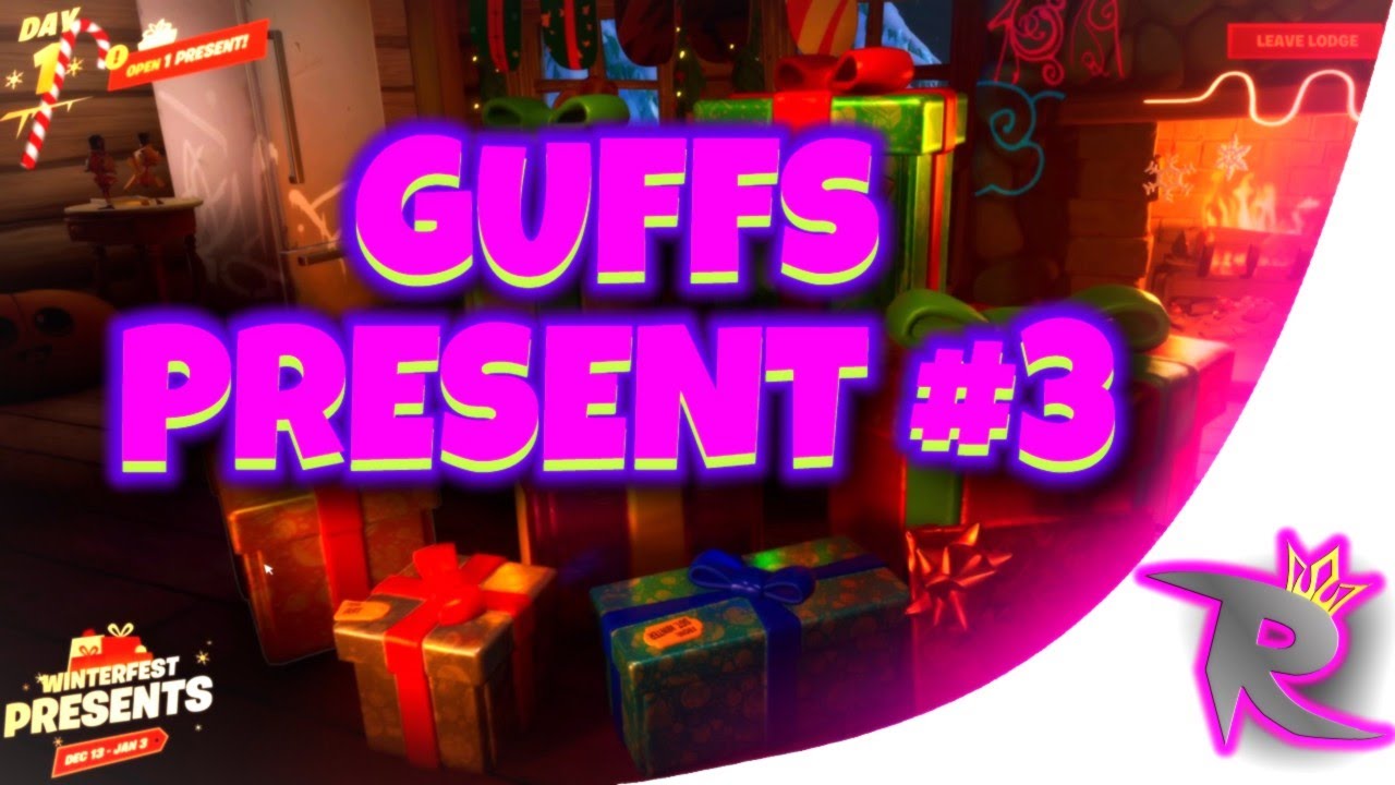 Fortnite Winterfest 2022 - Present From GUFF #3 - YouTube