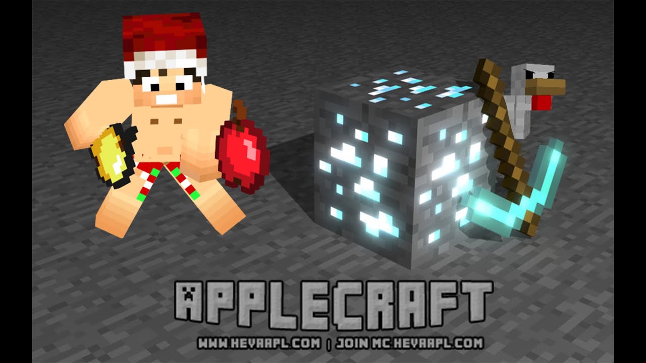 Minecraft Monday - Applecraft Come and Get High Fives! - YouTube