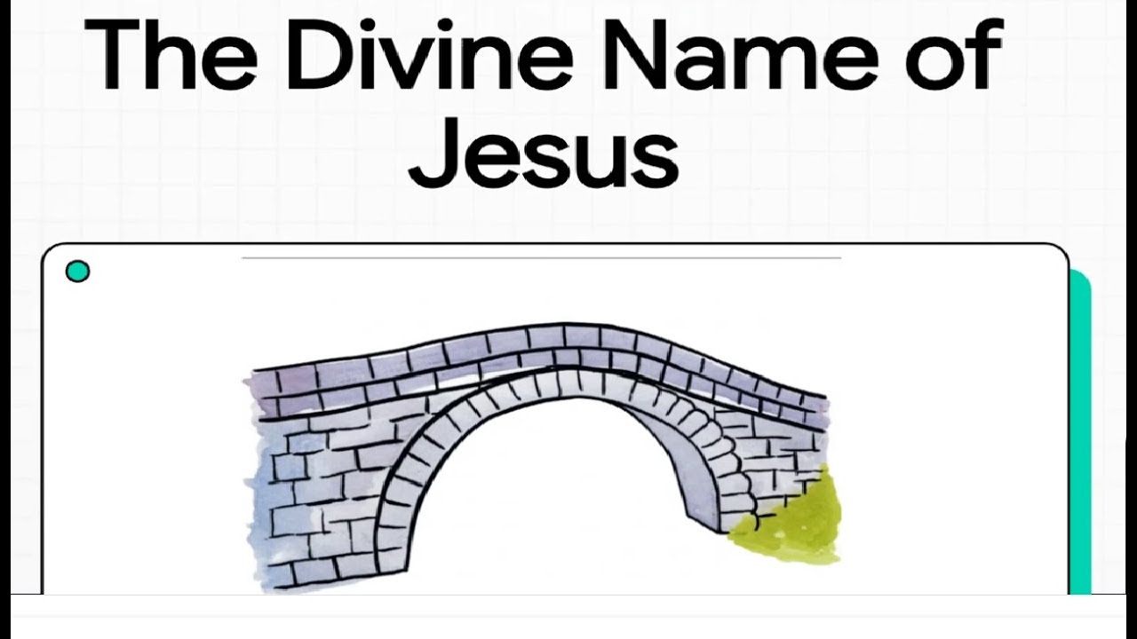 Is Jesus God? The Divine Name of Jesus - YouTube