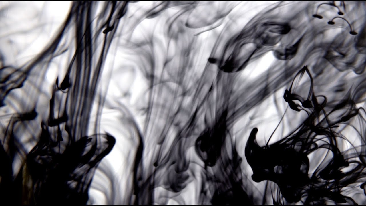 Slow Motion UHD Black Ink Flowing Background - Free Stock Video ...