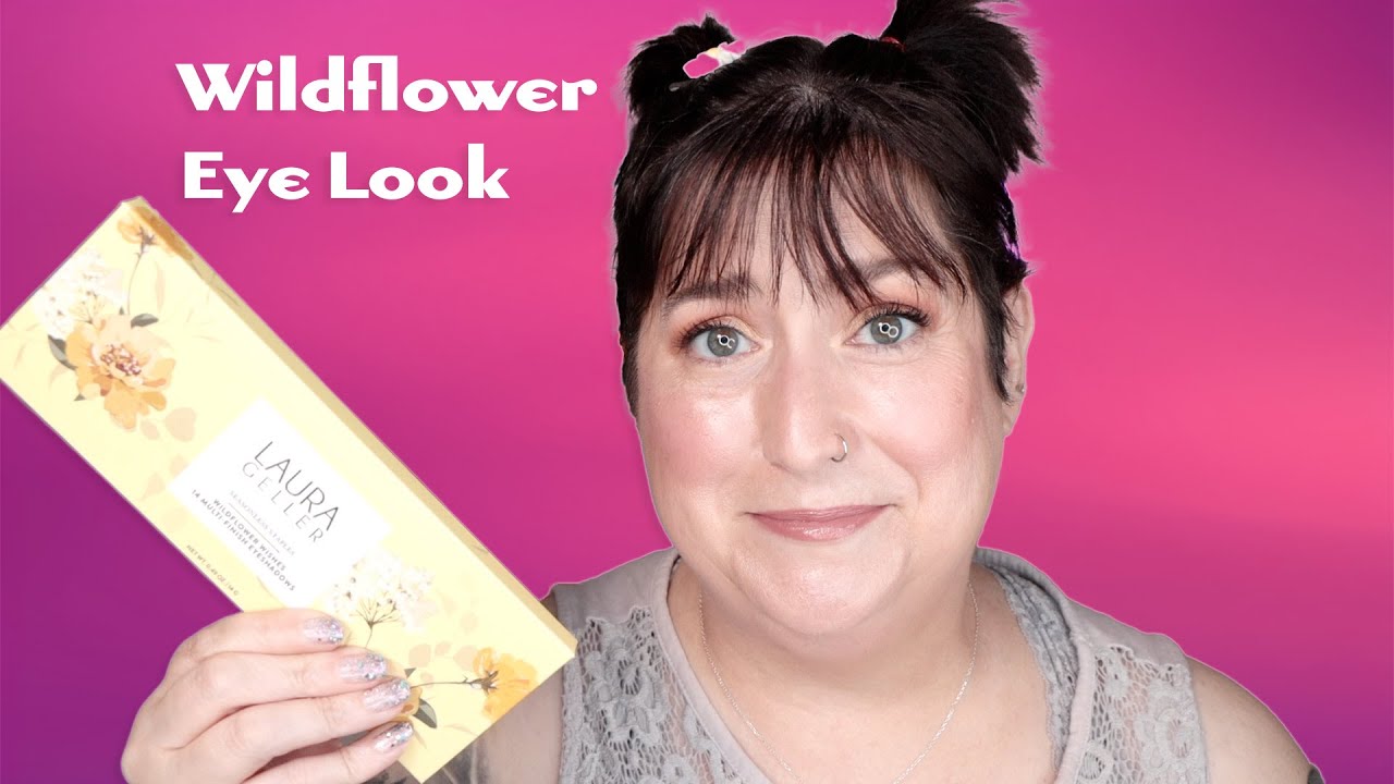 WILDFLOWER EYE LOOK | Laura Geller Palette & Ipsy July 2024 - YouTube