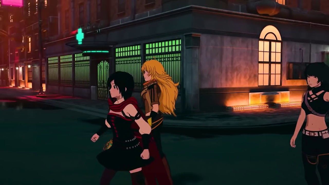 Rwby volume 7 Team Rwby arrives at Atlas - YouTube