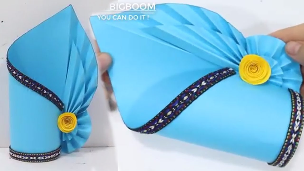 How To Make Flower Vase With Paper New Version DBB YouTube how-to-make-flower-vase-with-paper-new-version-dbb-youtube