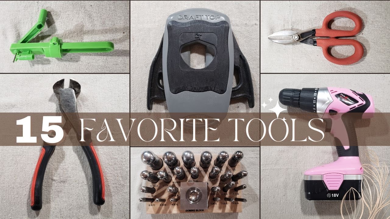 My Top 15 Tools For Transforming Trash into Treasure | Craft Tools for ...