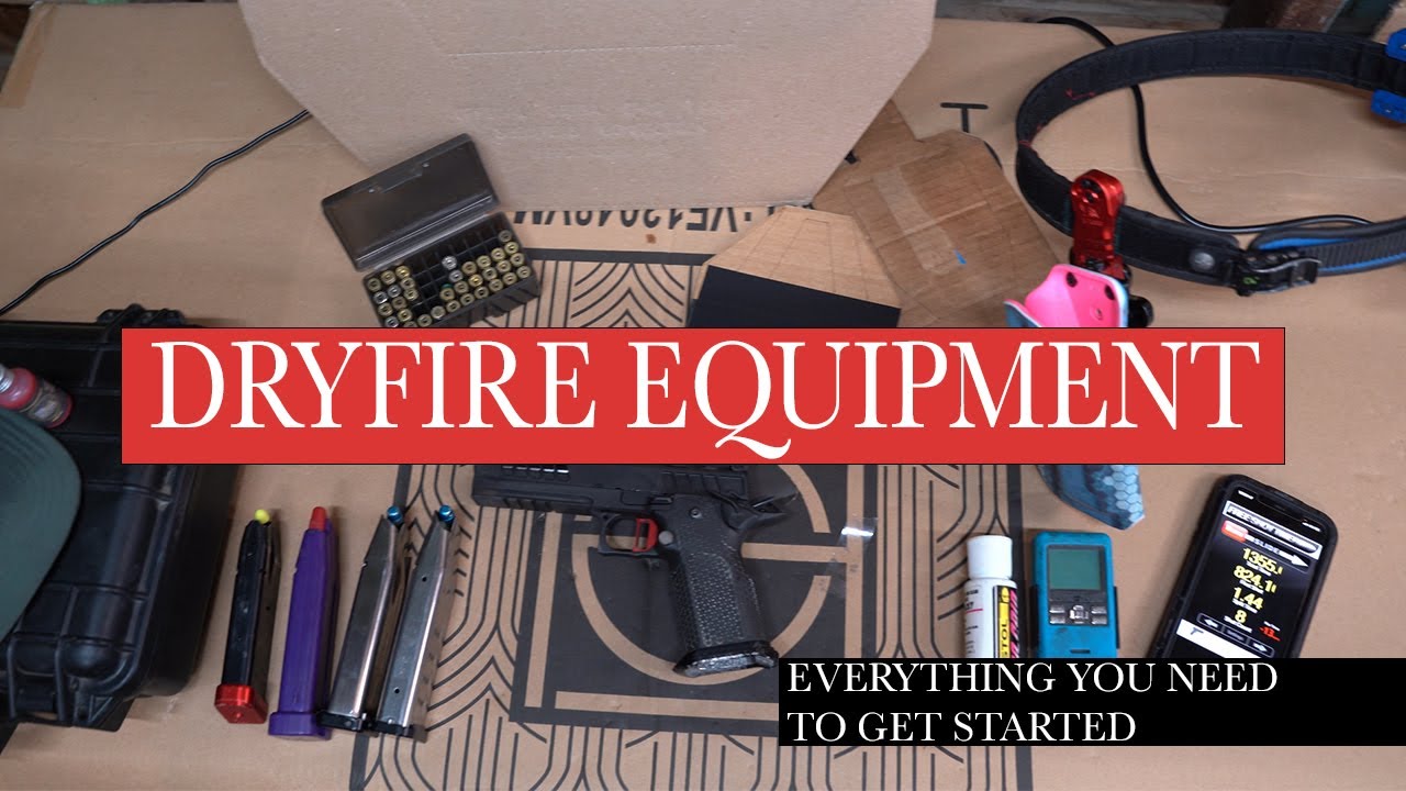 DRYFIRE EQUIPMENT: EVERYTHING YOU NEED TO GET STARTED TRAINING - YouTube