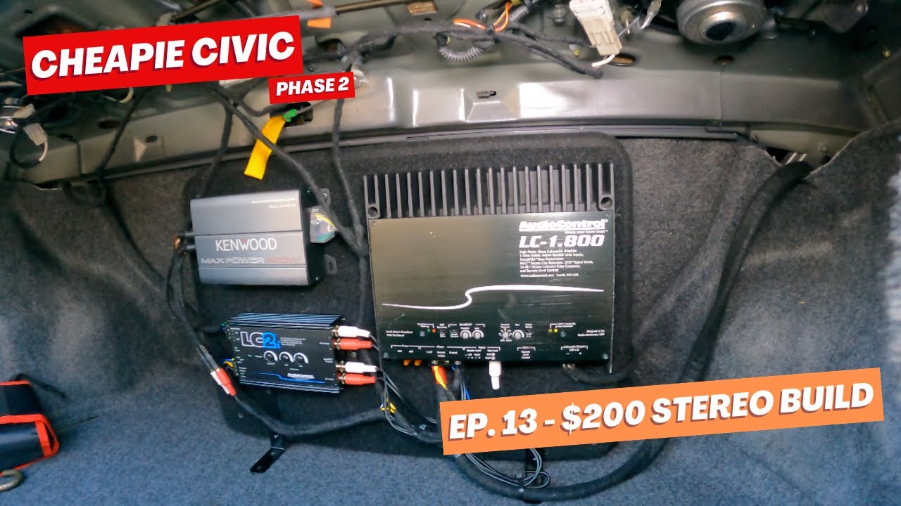 Building a Cheap $200 Sound System + Junkyard OEM Interior Upgrades ...