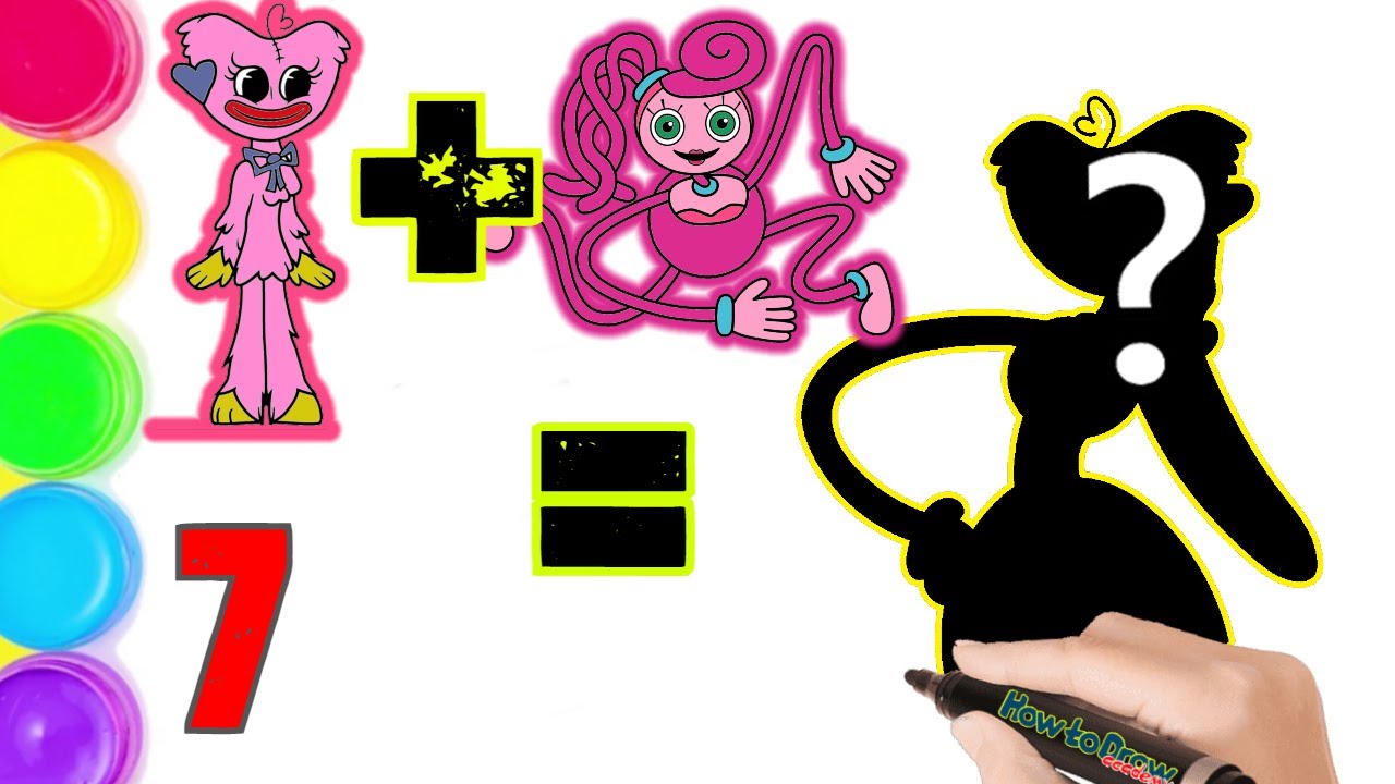 How to Draw MUMMY LONG LEGS + KISSY MISSY | Drawing | Cartooning Club ...
