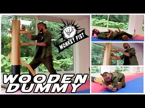 Setting up Wooden Dummy | Traditional vs Modern training - YouTube