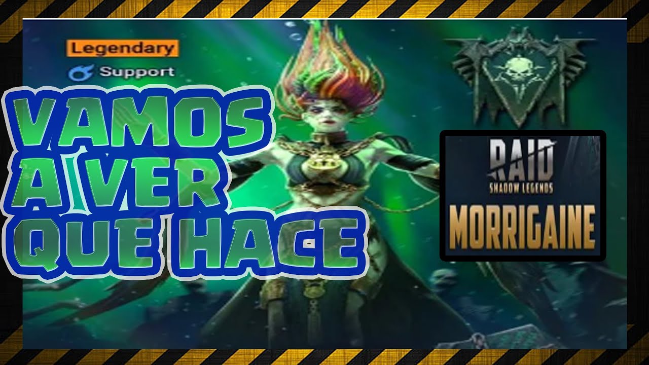 Raid Shadow Legends: Probando a Morrigaine - YouTube