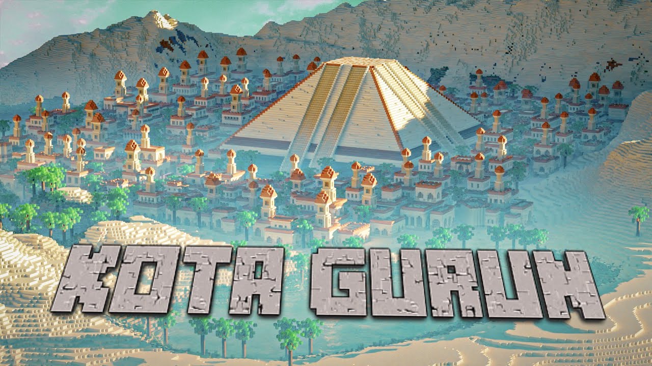 Showcase Map Kota Gurun Buatanku! - YouTube