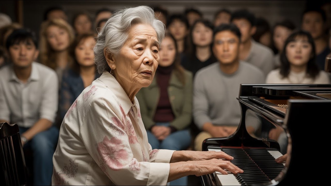 78-year-old Japanese woman jeered at piano show...her talent astounds ...
