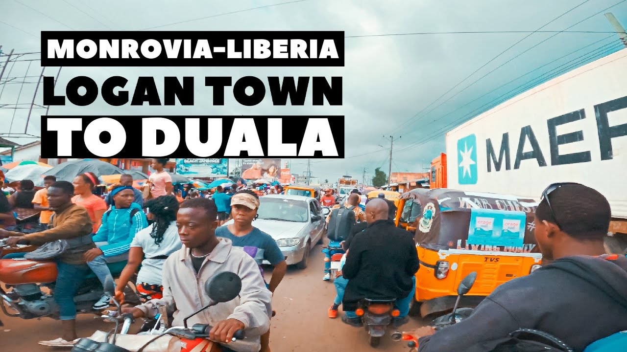 Monrovia Liberia 2022 West Africa LOGAN TOWN TO DUALA LIBERIAN VLOG ...