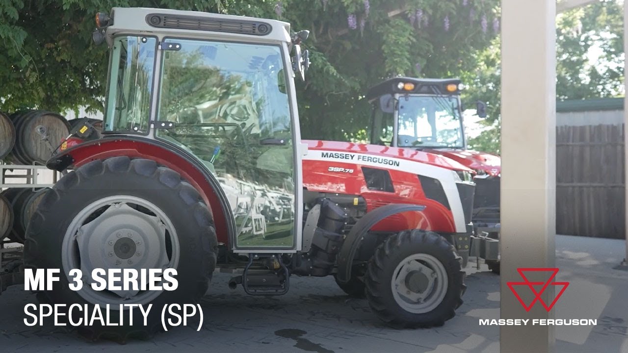 Specialty Tractor Series: MF 3 SERIES SPECIALITY (SP) - YouTube