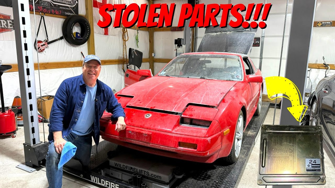 THIS is why my Flooded Salvage Nissan 300zx Won't Start! Stolen Parts ...