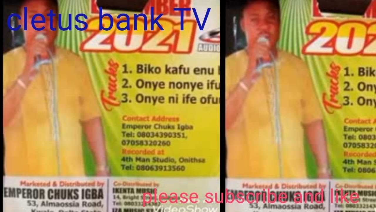 chuks igba latest biko kafu enu bi 2021 - YouTube Music