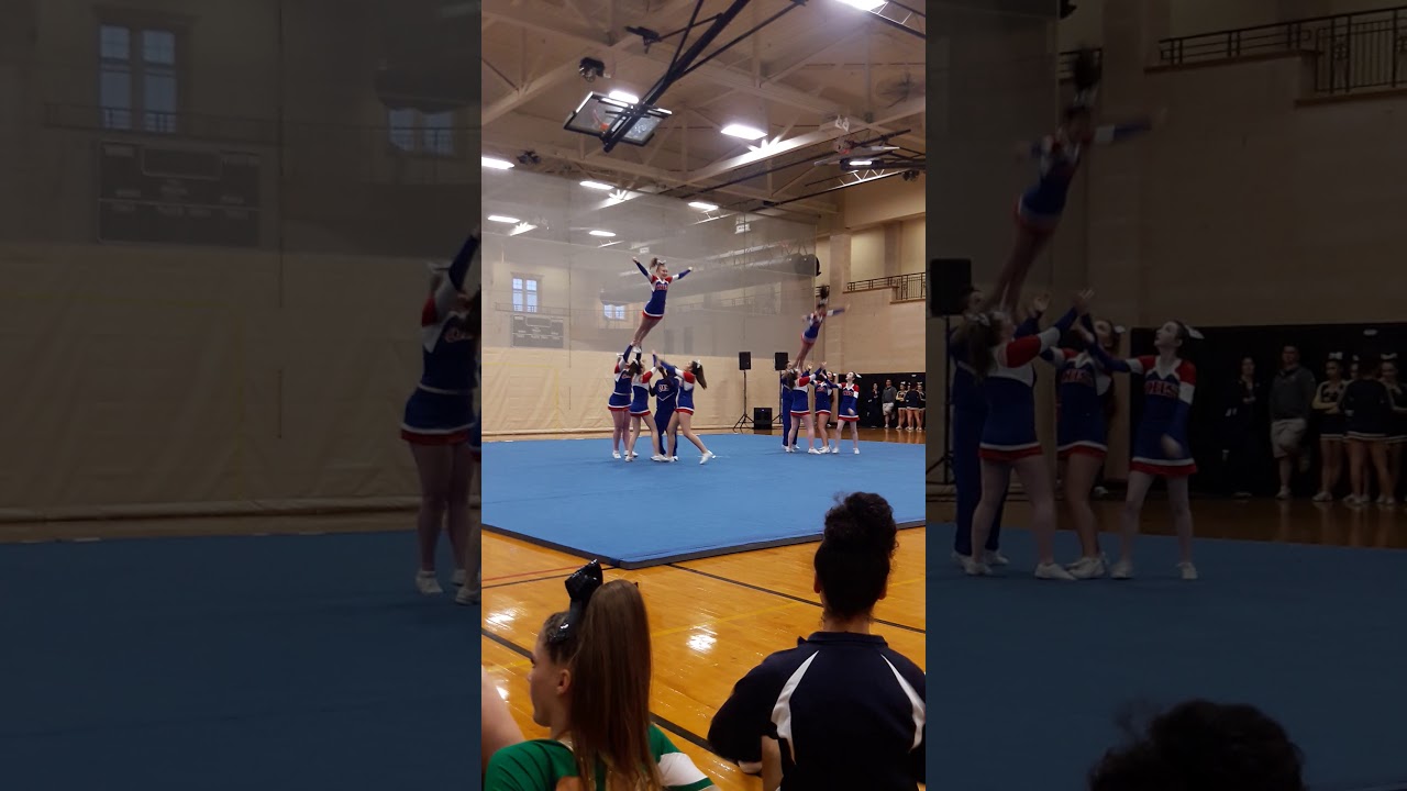 Quincy High Co-Ed Cheer Invitational Feb 11, 2018 - YouTube