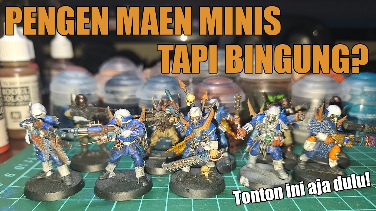 What is a minis and how to start playing miniatures! - YouTube