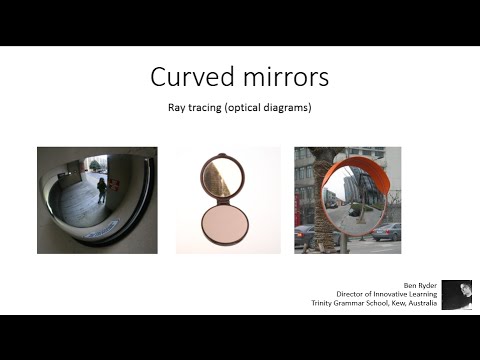 Curved mirrors (physics and optics tutorial) - YouTube