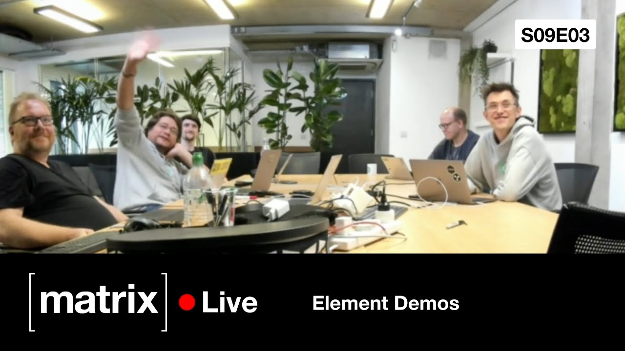 Matrix Live S09E03 — Element Demos - YouTube